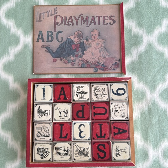 Little Play Mates | Toys | Vintage Abc Little Play Mates Educational ...